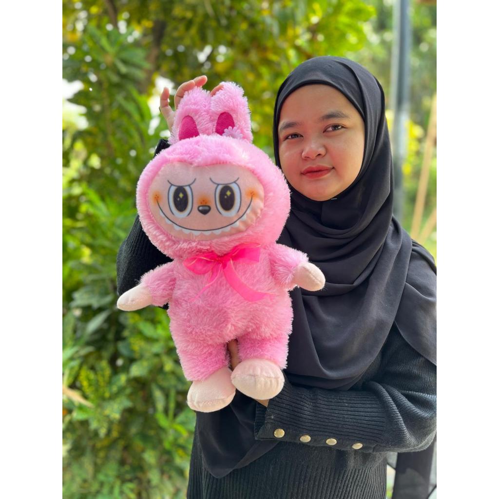 Jual Boneka monster labubu//boneka virall monster lucu muka printing ...