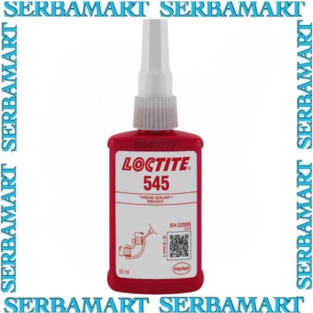 Jual LEM LOCTITE 545 50ML THREAD LOCKER - LOCTITE 545 50 ML | Shopee ...