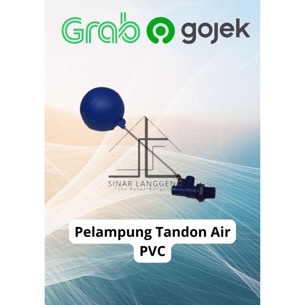 Jual Floating Valve PVC 1/2" , 3/4" Pelampung Bola Otomatis / Plampung ...