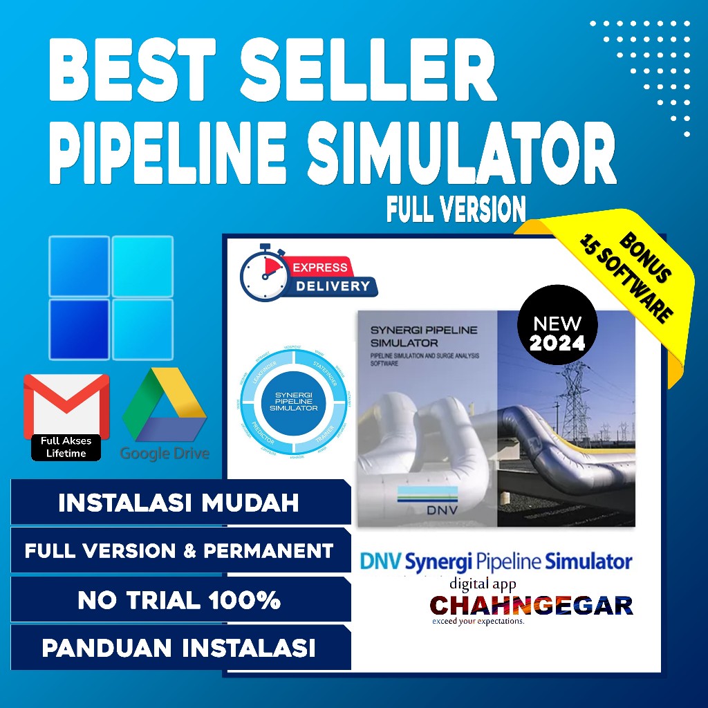 Jual DNV Synergi Pipeline Simulator v10.4.0 Full Software | Shopee Indonesia