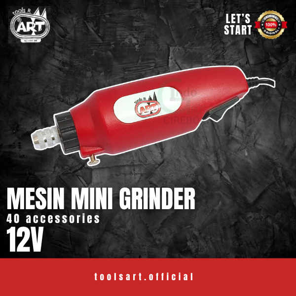 Jual Mesin Mini Grinder 12V Set 60pcs Bor Tuner Turner Listrik Murah ...