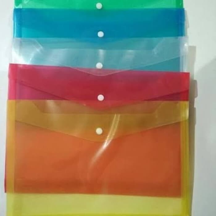 Jual Bambi Button Folder / Map Amplop Kancing Plastik Folio all Varian ...