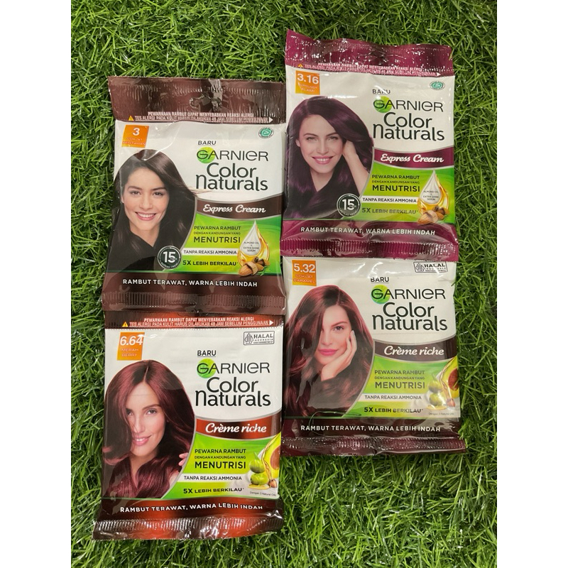 Jual SACHET) GARNIER COLOR NATURAL ULTRA COLOR / SEMIR RAMBUT GARNIER ...