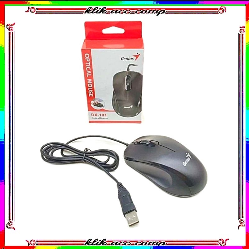 Jual Mouse Genius DX 101 USB / Mouse Kabel Genius DX 101 | Shopee Indonesia