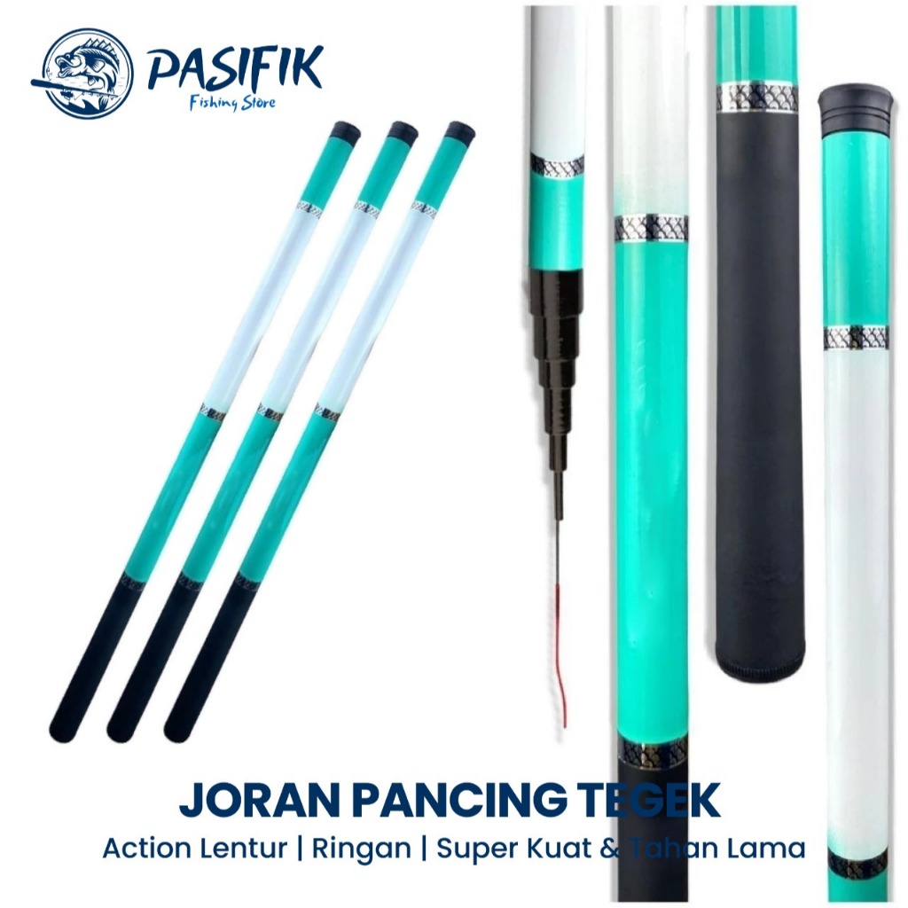 Jual Pusat Alat Pancing - Joran Tegek Lentur Ukuran Panjang 1.80M-6.30M ...