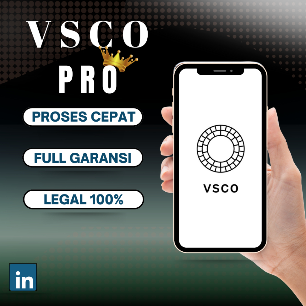 Jual VSCO PRO 1Tahun Full Garansi ( Proses Cepat Buka 24 Jam ) | Shopee ...