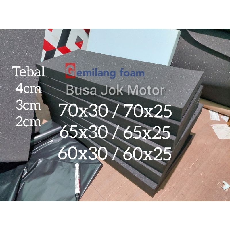 Jual BUSA Hitam JOK MOTOR LEMBARANFOAM BUSA SADEL BUSA PADAT NAMUN ...