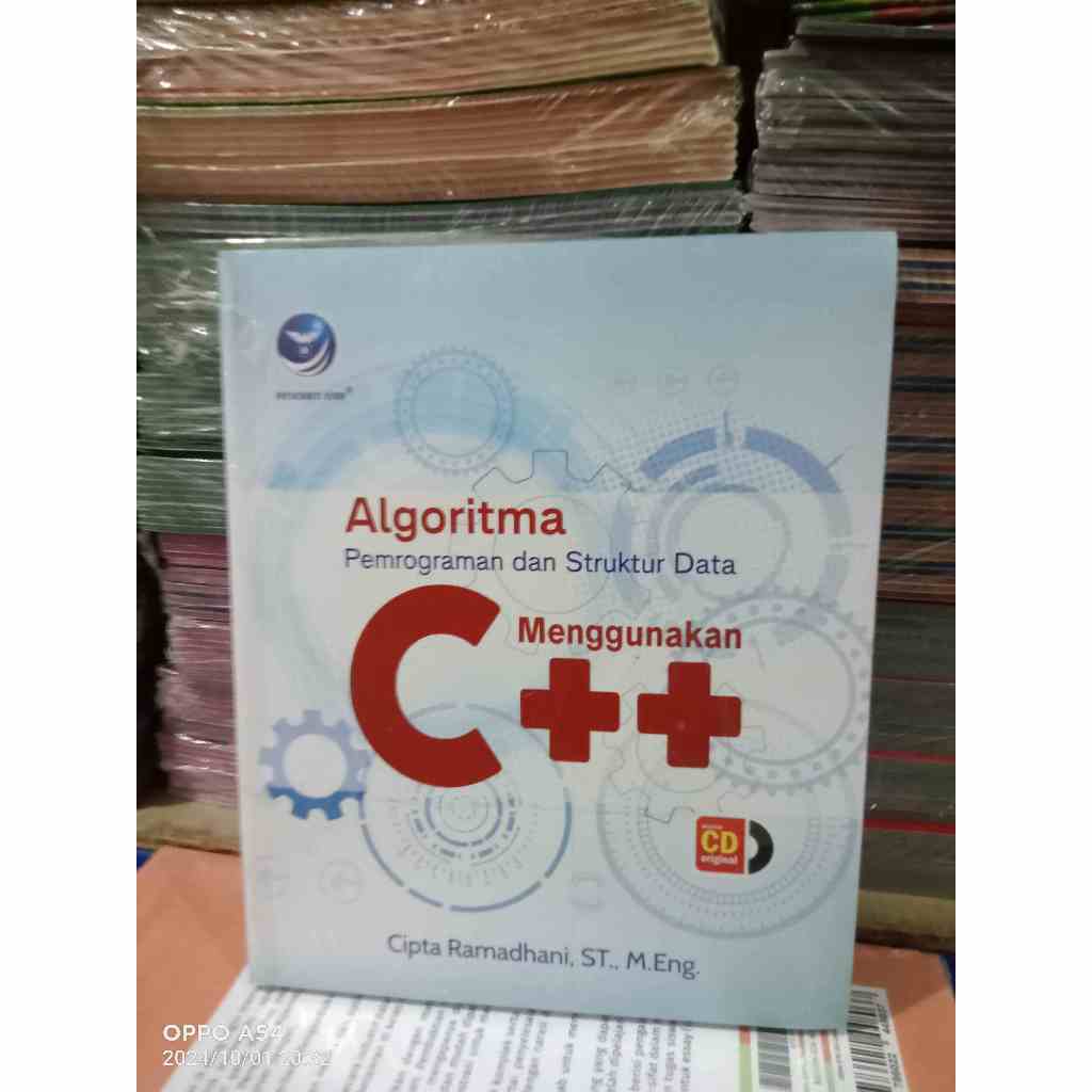 Jual BUKU ORIGINAL Algoritma Pemrograman dan Struktur Data Menggunakan ...