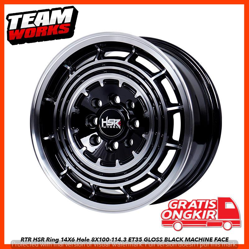 Jual VELG MOBIL RETRO LOOK MOBIL AIREV SERES SIGRA KIA VISTO RING 14 ...