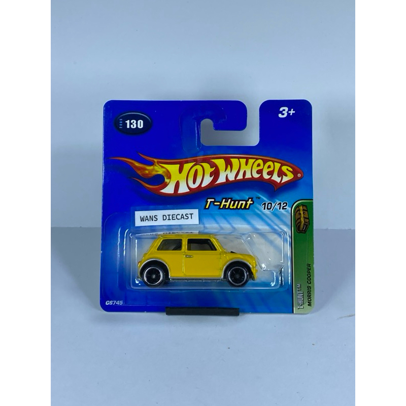 Jual Hot Wheels Super Treasure Hunt Morris Cooper T-hunt Short Card STH ...