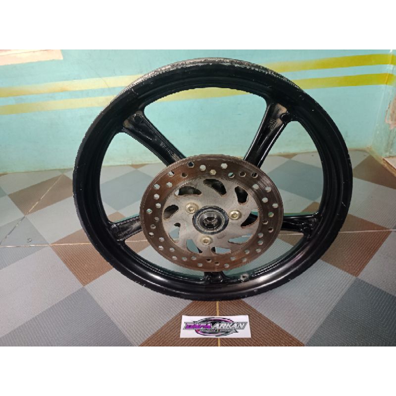 Jual pelek depan / velg depan Komplit full laker dan piringan cakram ...