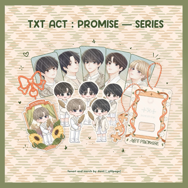 Jual TXT — ACT : PROMISE Series by. danii | Shopee Indonesia