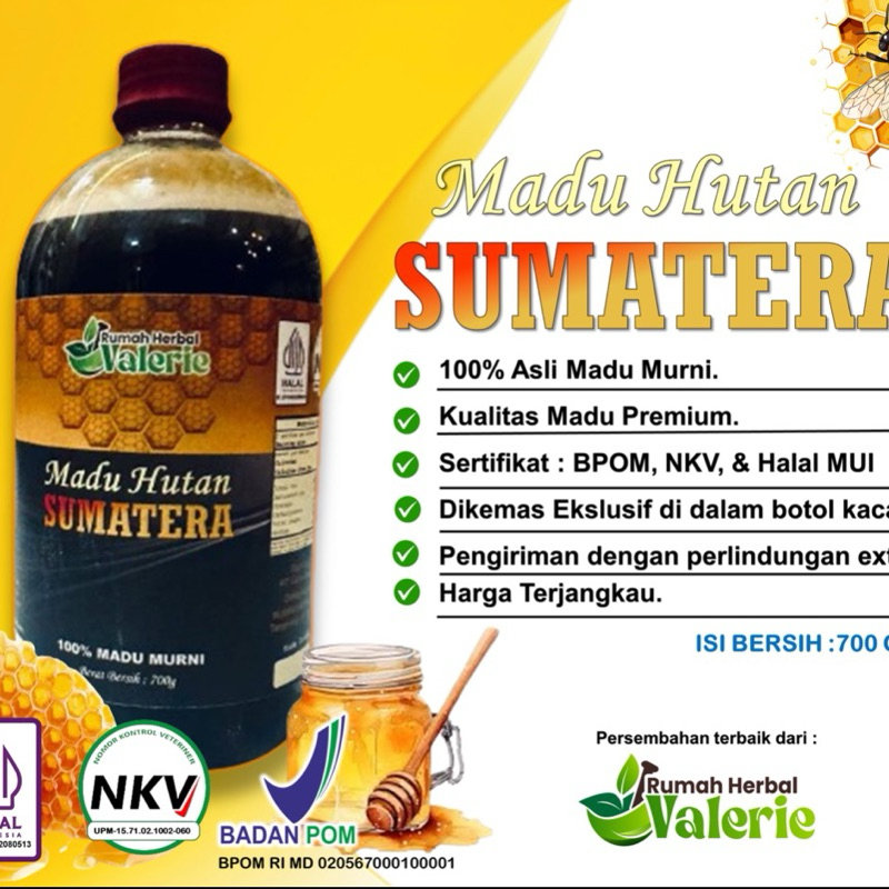 Jual MADU HUTAN SUMATERA 500 GRAM | Shopee Indonesia