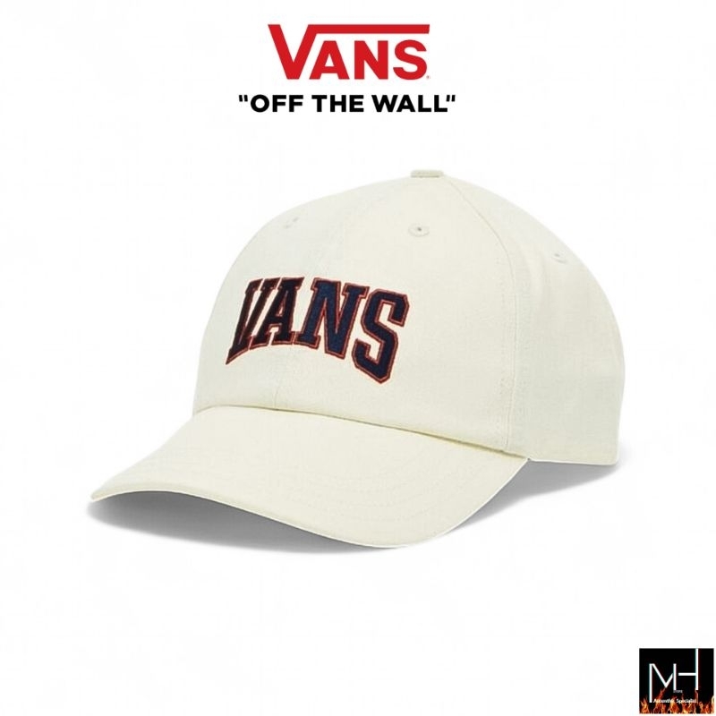 Jual Vans Caps Classic X Jockey Curved Bill Logo white Original 100% ...