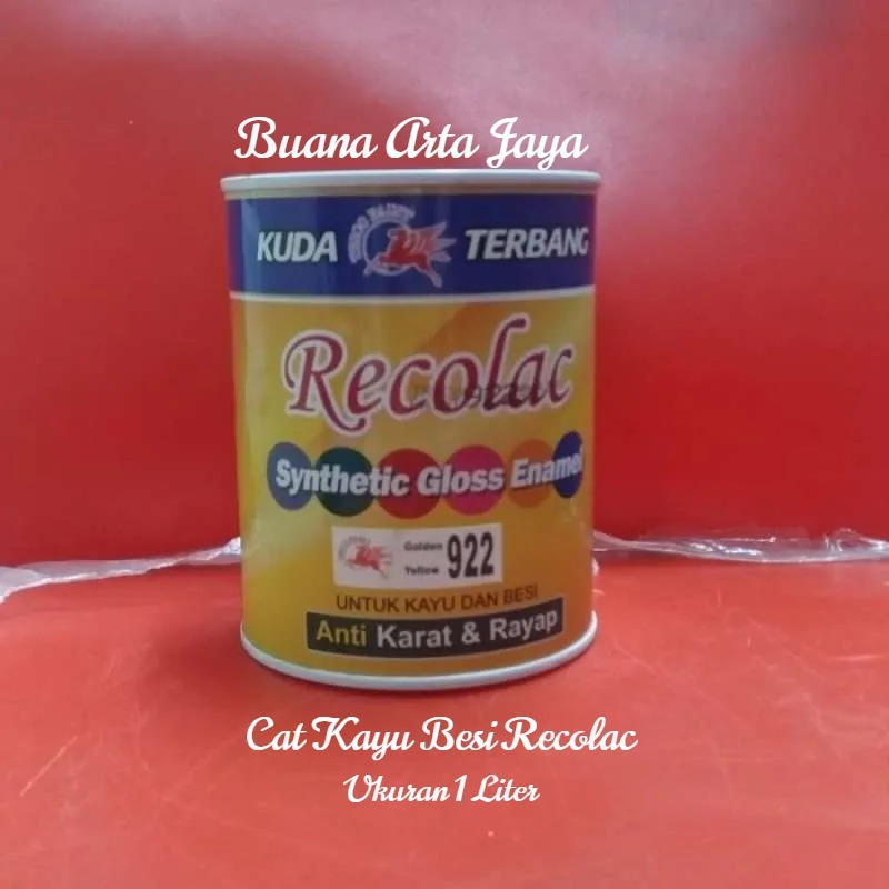 Jual Cat Kayu Besi Kuda Terbang Recolac - 0,8 Liter | Shopee Indonesia