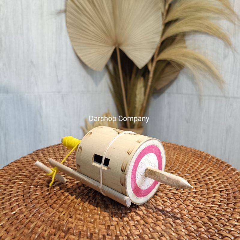 Jual Mainan Bambu Gangsing Gasing Unik Tradisional | Shopee Indonesia