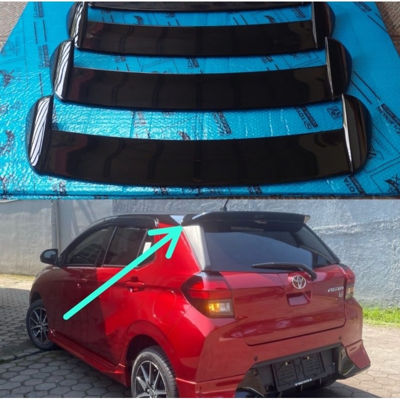 Jual Spoiler Agya GR 2023 2024 Original / Spoiler Agya GR 2023 2024 ...