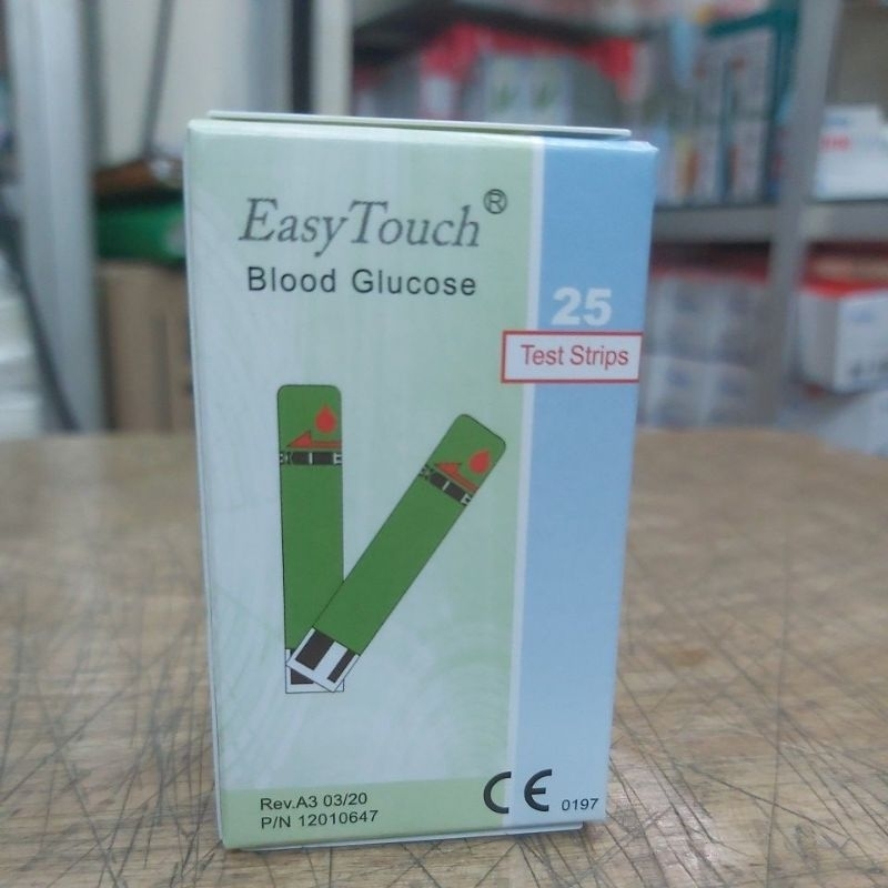Jual easy touch gula darah strip / blood glucose/ 25 stik | Shopee ...