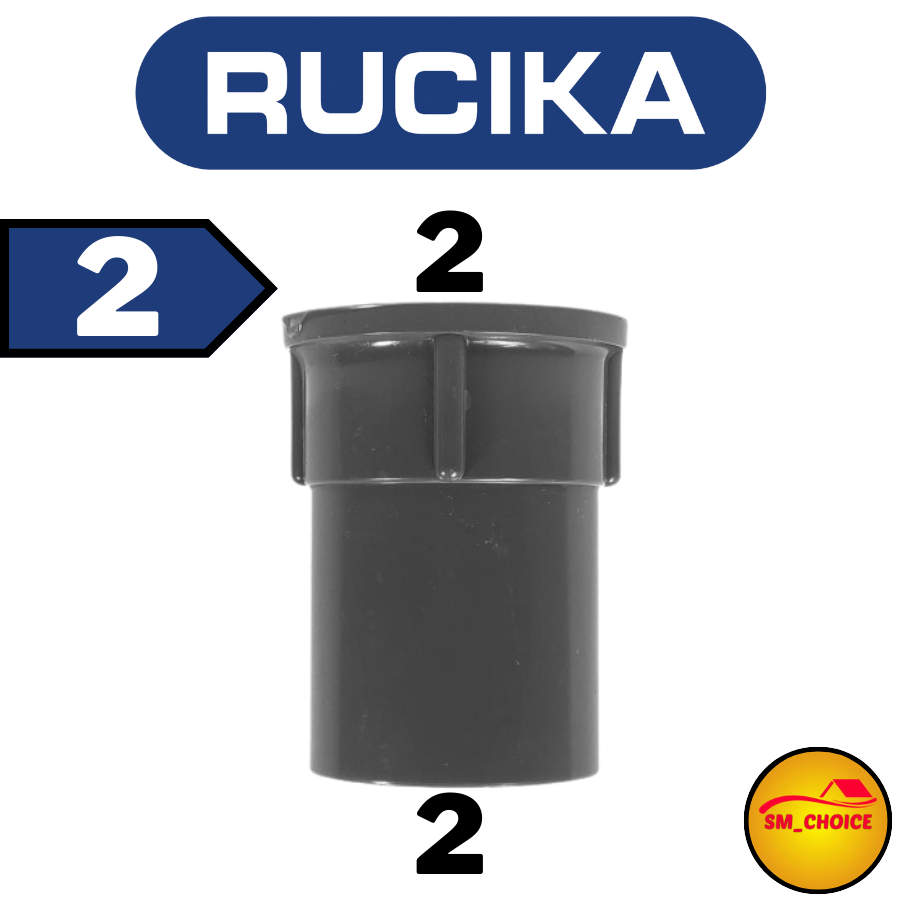Jual SAMBUNGAN PIPA PVC SDD 2" AW SOCK DRAT DALAM 2 INCH AW RUCIKA ...