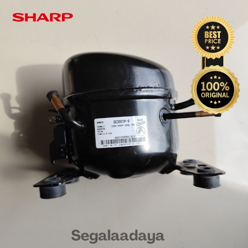Jual kompresor kulkas sharp 1 pintu se30cip-9 original | Shopee Indonesia