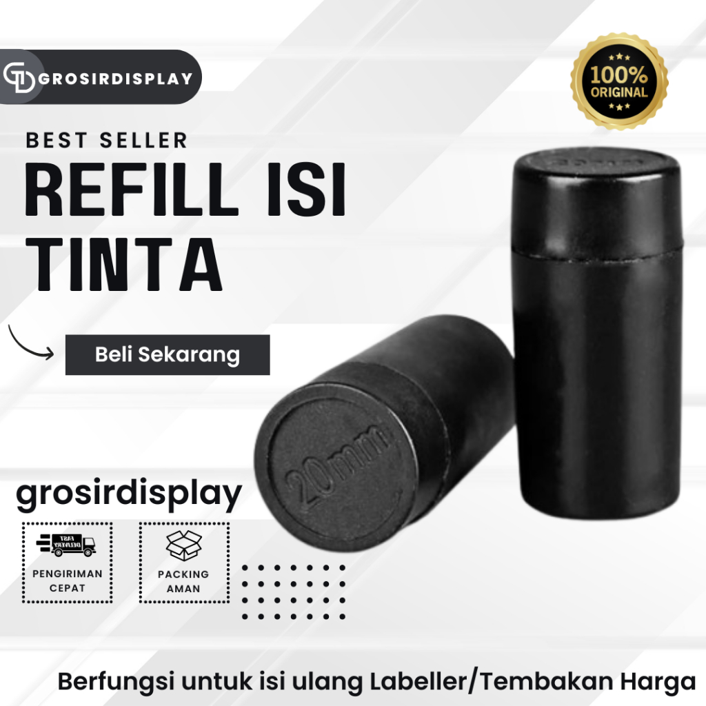 Jual Tinta Label Isi ulang Price Tag Label Harga Tinta Roller Label ...