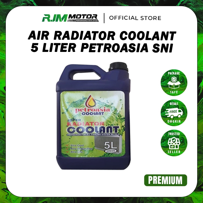 Jual Air Raditor Mobil 5 LITER Anti Karat / Radiator Coolant Super ...
