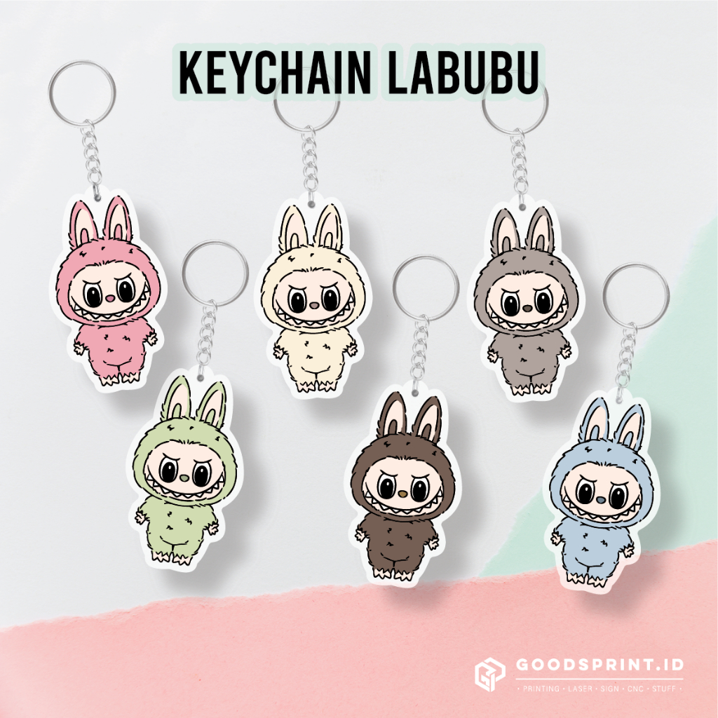 Jual KEYCHAIN LABUBU THE MONSTER | Gantungan Kunci labubu popmart ...
