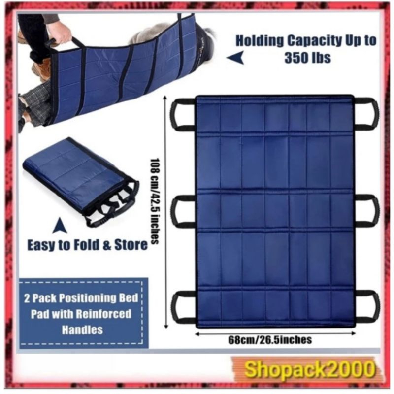 Jual Patient Transfer Mat/Transfer Keperawatan Untuk Pasien/Kain Tandu ...