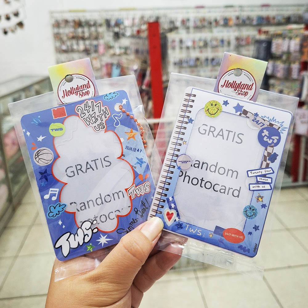 Jual Toploader PC Holder Deco Sticker TWS (FREE Photocard) Fanmade ...