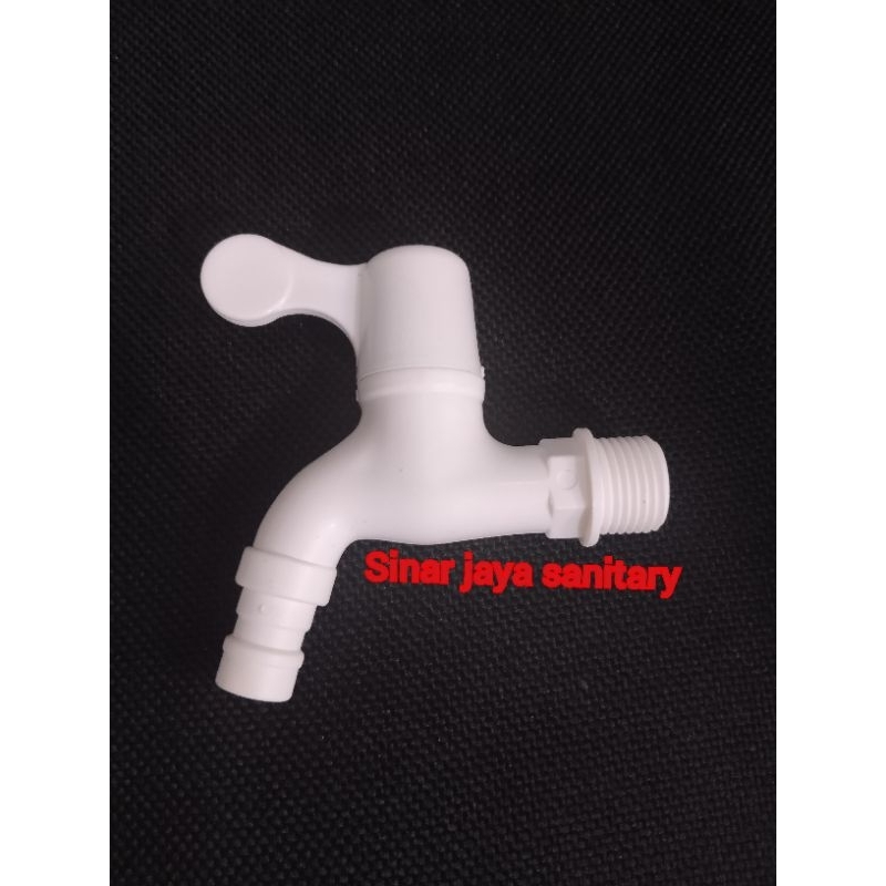 Jual Kran taman murah plastik / Kran mesin cuci / Kran cuci tangan ...
