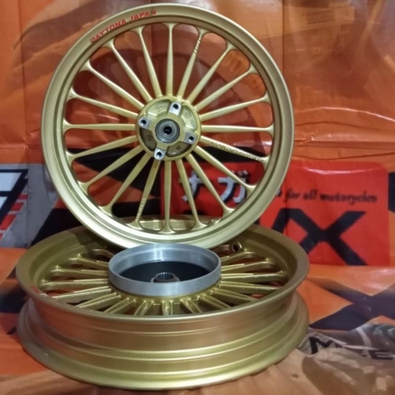 Jual VELG DAYTONA DHAS WHEEL ORIGINAL GOLD VARIO 125/50 | Shopee Indonesia