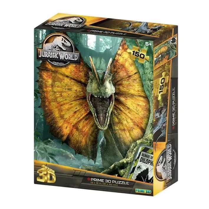 Jual Prime 3D Puzzle Jurassic Park - Dilophosaurus 150 Pcs | Shopee ...