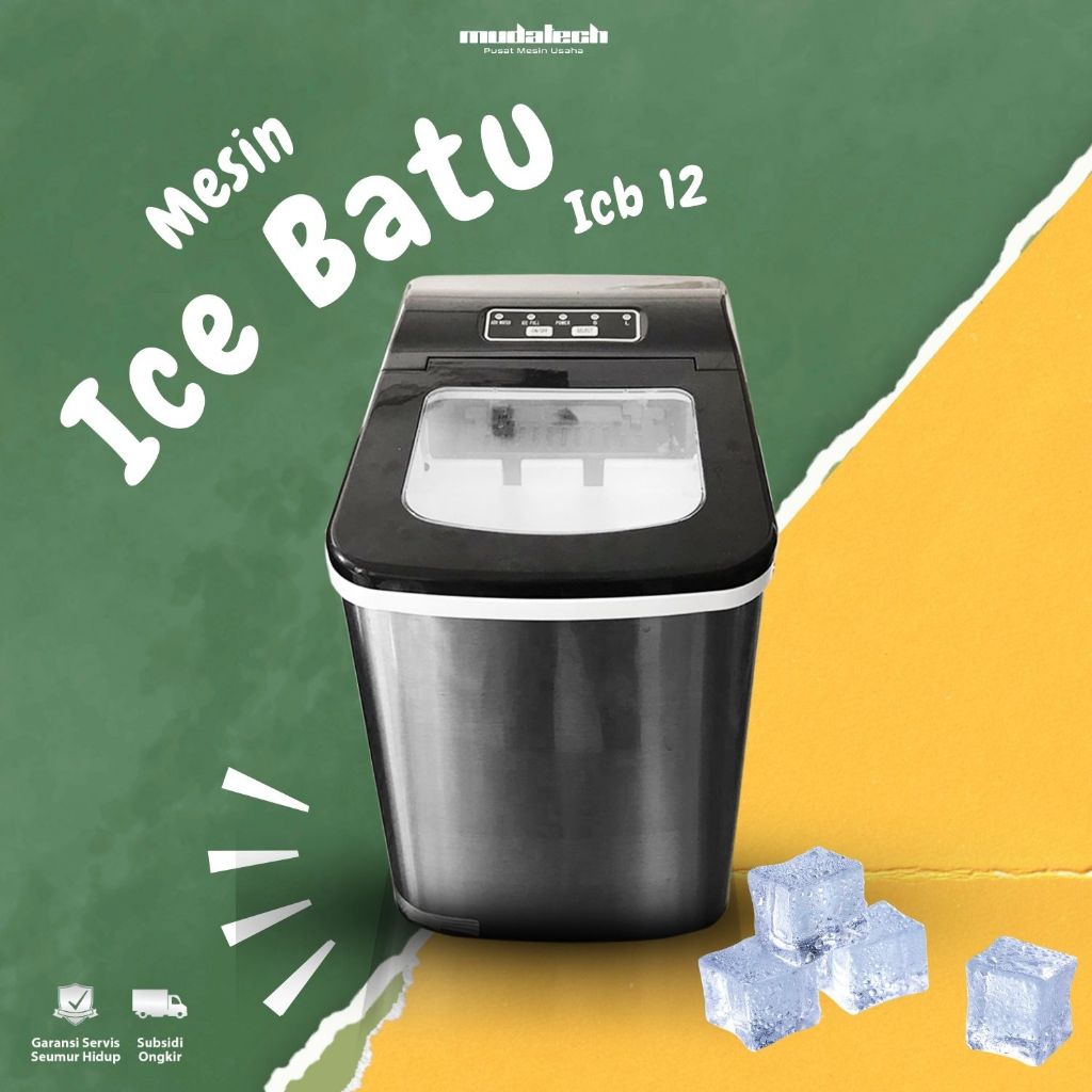 Jual Mesin Pembuat Ice Batu Otomatis Ice Maker Machine Portable ...