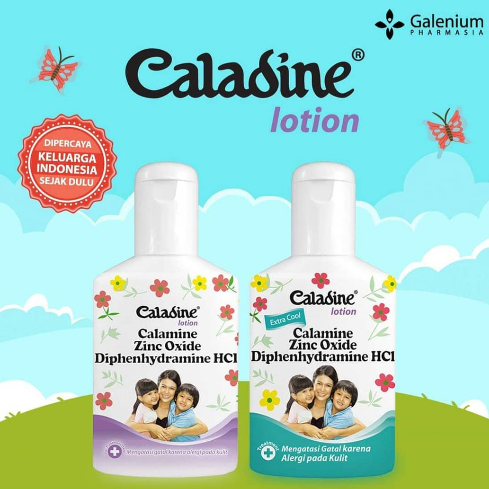 Jual CALADINE Lotion Original / Fresh & Calming Untuk Gatal Biang Keringat With Aloe Vera ...