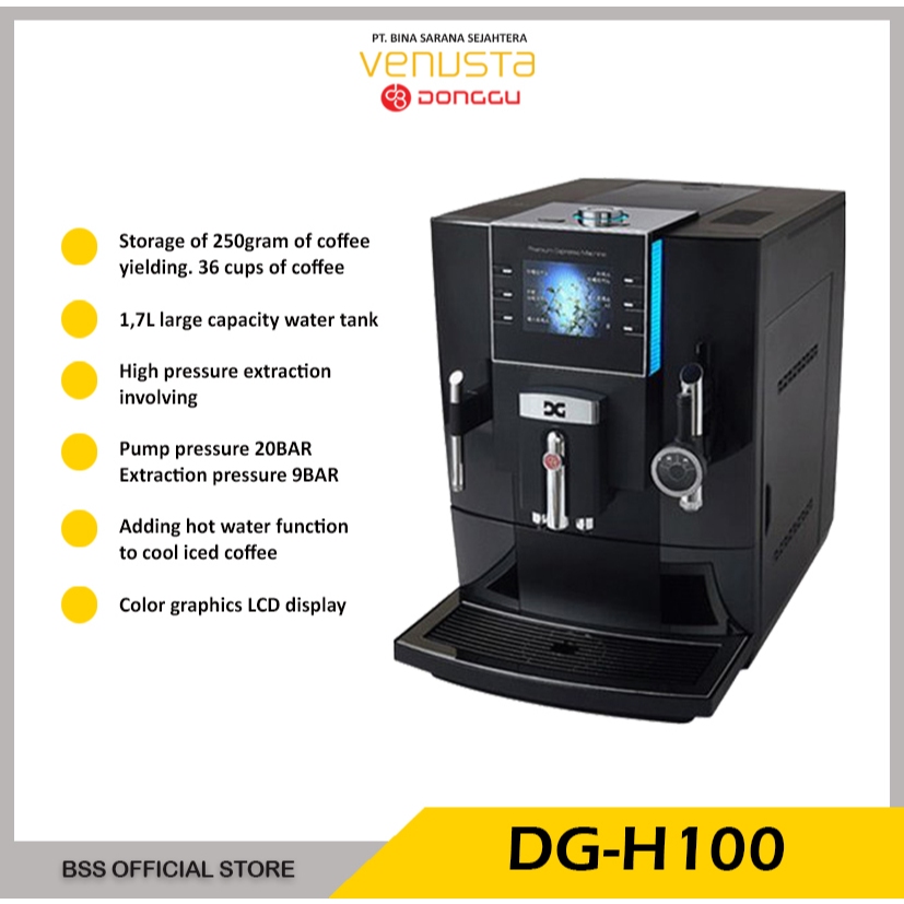 Jual Venusta DG-H100 Premium Espresso Machine | Shopee Indonesia