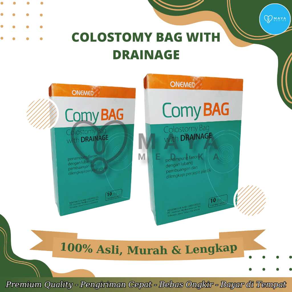 Jual Colostomy Comy Bag (With Drainage) Box | Shopee Indonesia