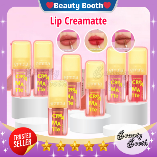 Jual EMINA Creamatte Lip Cream - Beauty Booth Beautybooth | Shopee ...