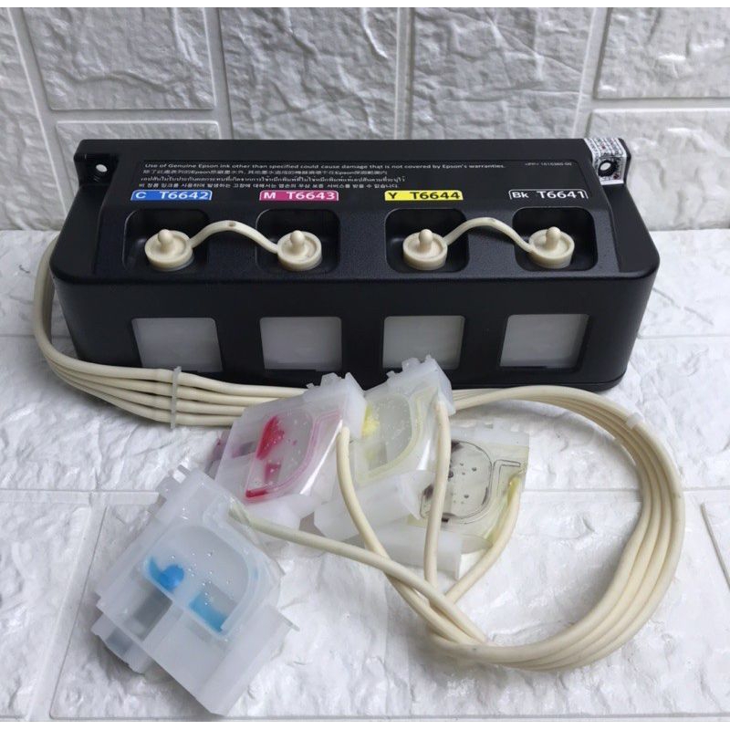 Jual Paket Ink Tank atau Tabung Tinta Printer + Selang + Ciss Epson ...