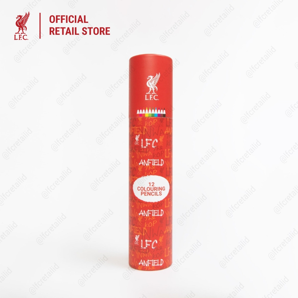 Jual Liverpool FC Colour Pencils - Official LFC Accessories Pencil ...