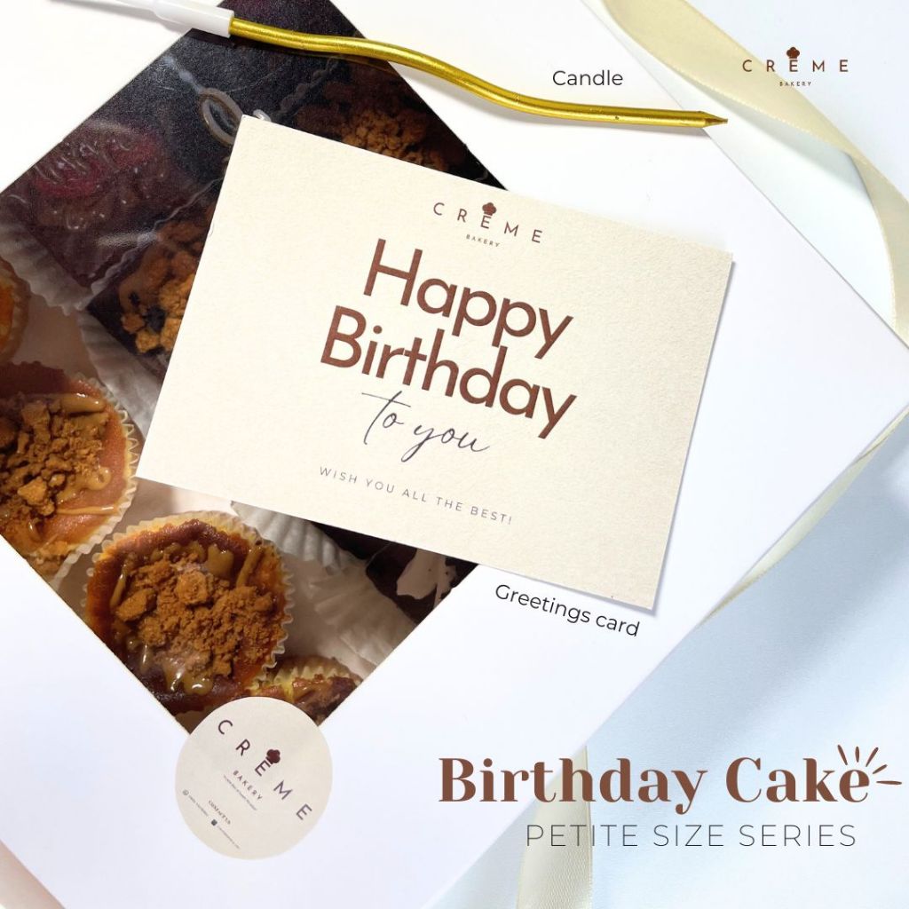 Jual Mini Brownies Cheese Cake - Kue Ulang Tahun / Birthday Cake ...