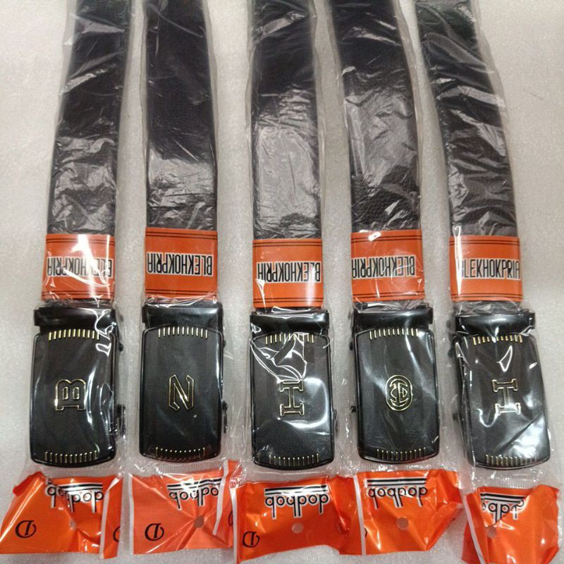 Jual Ikat Pinggang Pria Otomatis Rel Formal Untuk Resmi dan Kerja ...