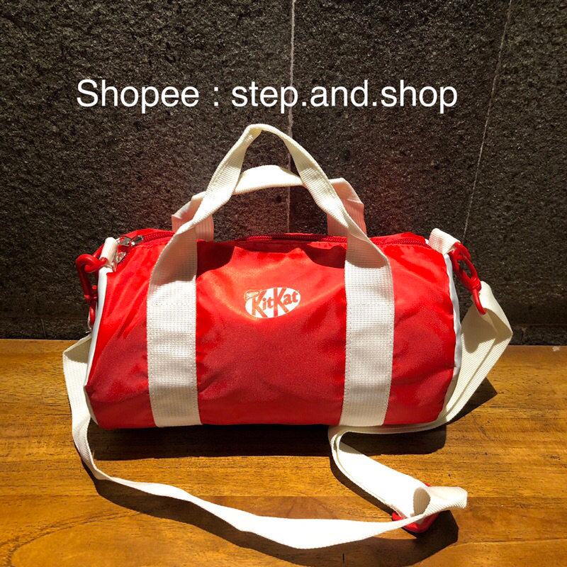 Jual Mini Duffel Bag Kit Kat With Long Strap - Limited Edition | Shopee ...