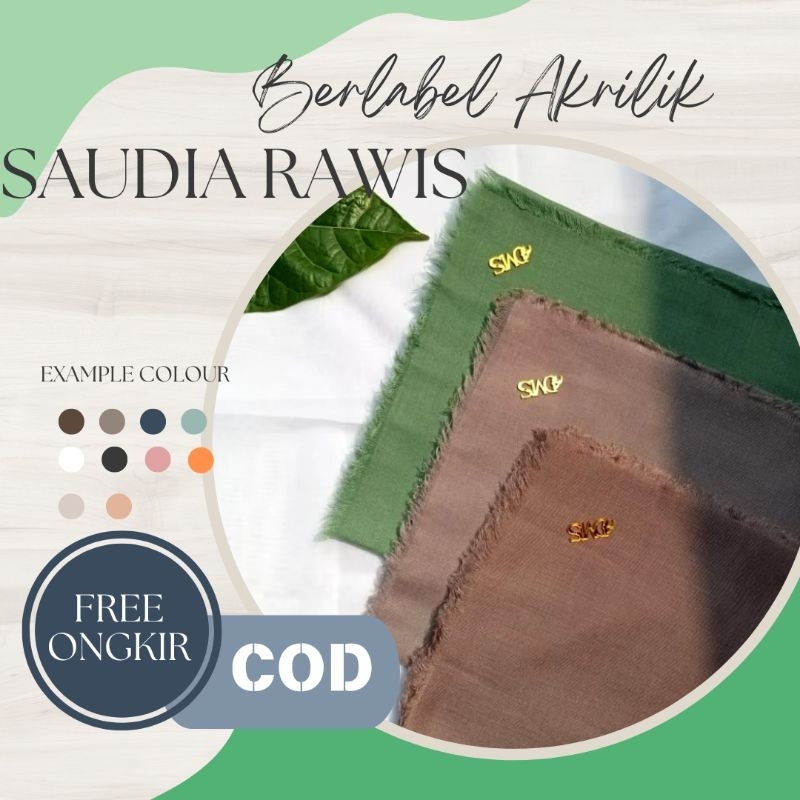 Jual 𝑩𝑬𝑩𝒀𝑺𝑪𝑨𝑹𝑽𝑬𝑺 - SAUDIA RAWIS PREMIUM//SEGI EMPAT RAWIS by DMS//HIJAB ...