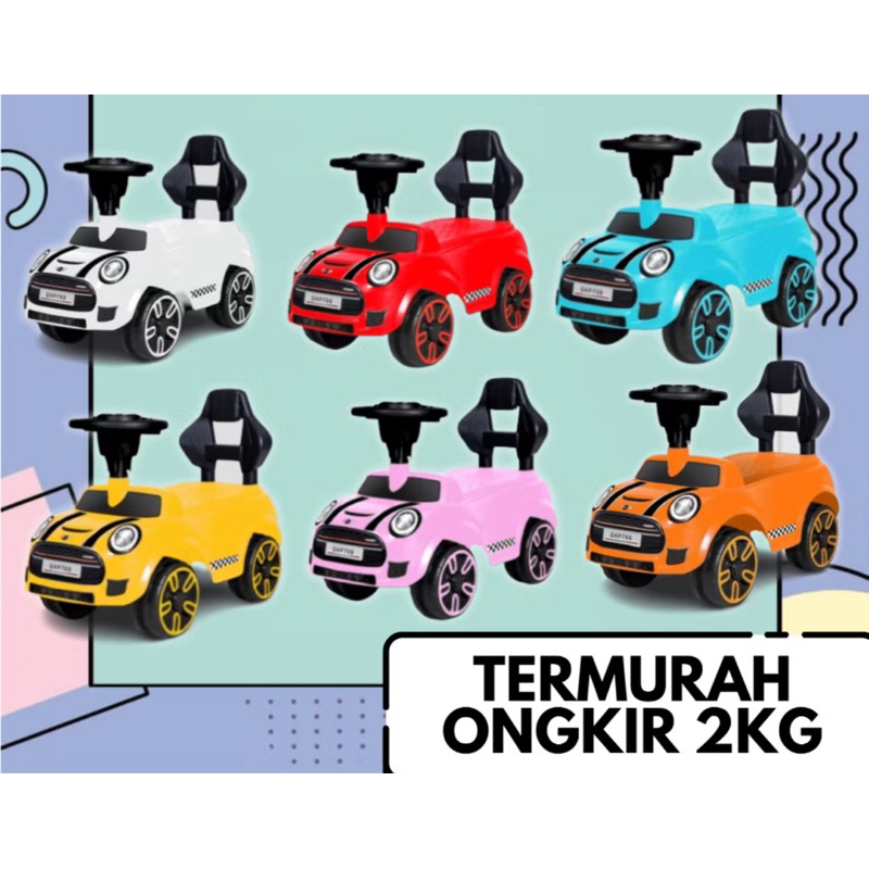 Jual MOBIL MOBILAN RIDE ON JUMBO BOMBOMCAR MIMO VESPA TOLO CAR RODA ...