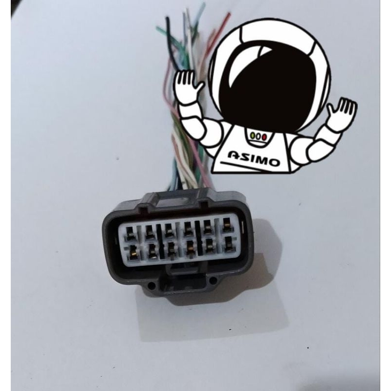 Jual soket pin 12 Original Toyota lexus Camry Corolla Cross innova ...