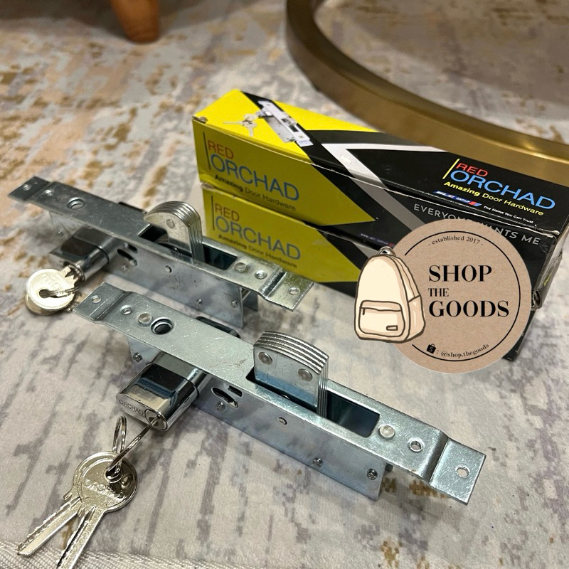 Jual TERMURAH‼️Kunci Pintu Aluminium Body Swing Door Lock 5123 5124 ...