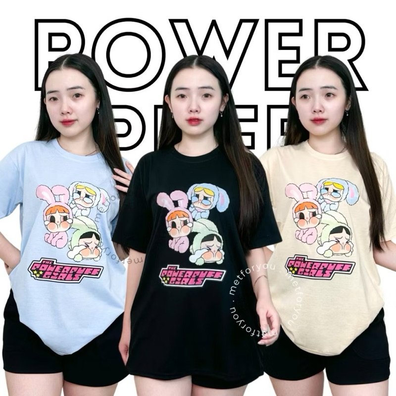 Jual Baju Powerpuff Labubu kaos Bangkok Kaos Atasan Powerpuff Baju ...