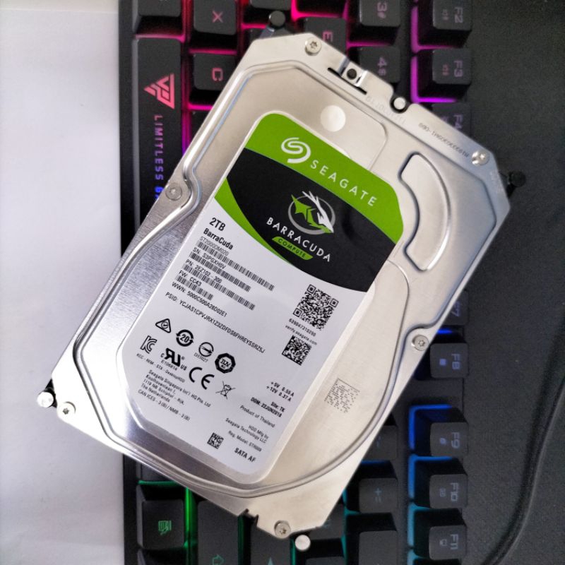 Jual hardisk PC 2TB/1TB/500GB Seagate barracuda HDD internal SATA new 0 ...