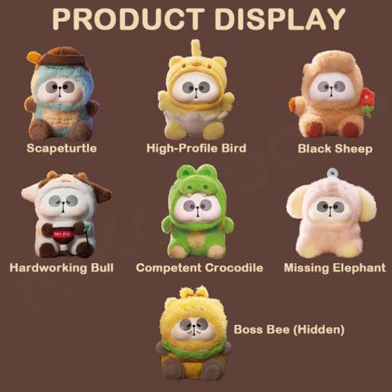 Jual Ready-Mr Pa animal Secret (Bee Boss) | Shopee Indonesia