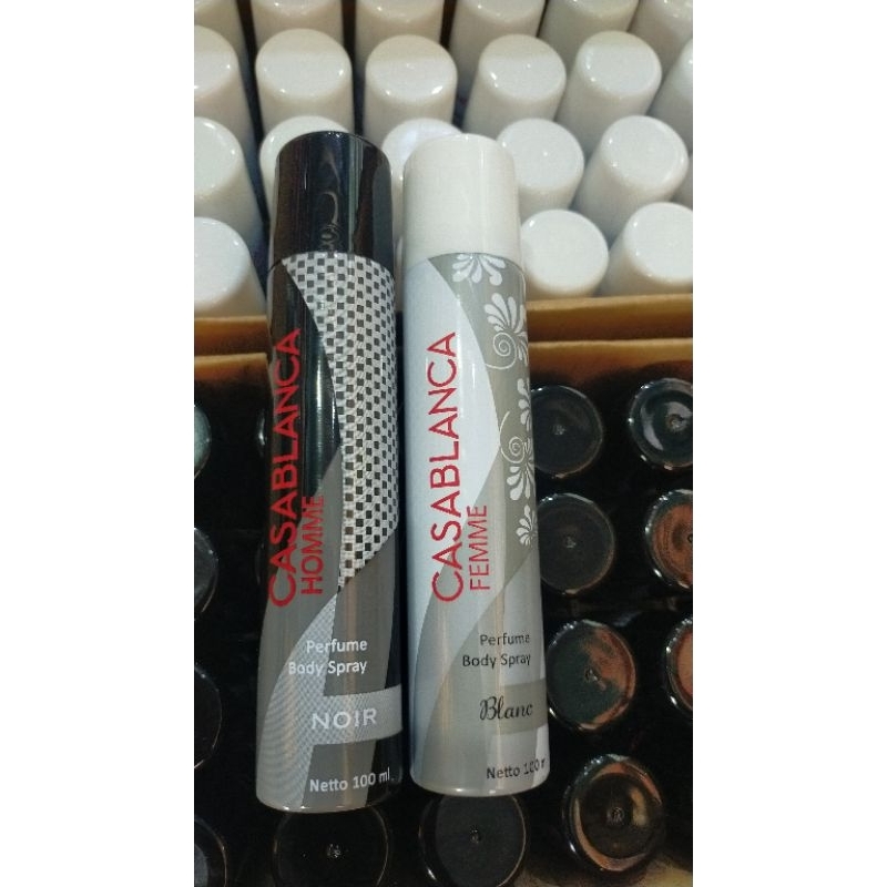 Jual Casablanca Body Spray Kaleng 100Ml | Shopee Indonesia